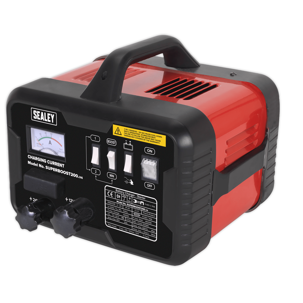Starter/Charger 200/45Amp 12/24V 230V (SUPERBOOST200)
