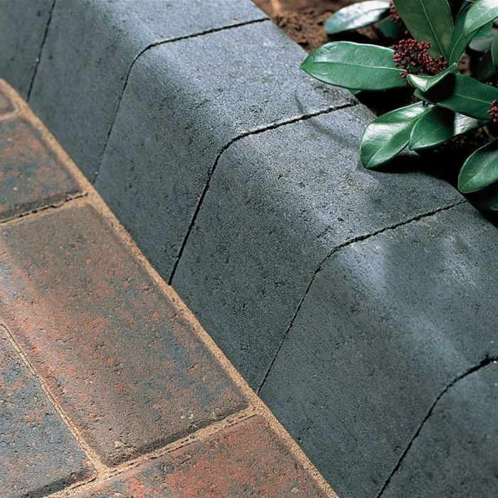 Bradstone KL Kerb Block | High Kerb | Charcoal
