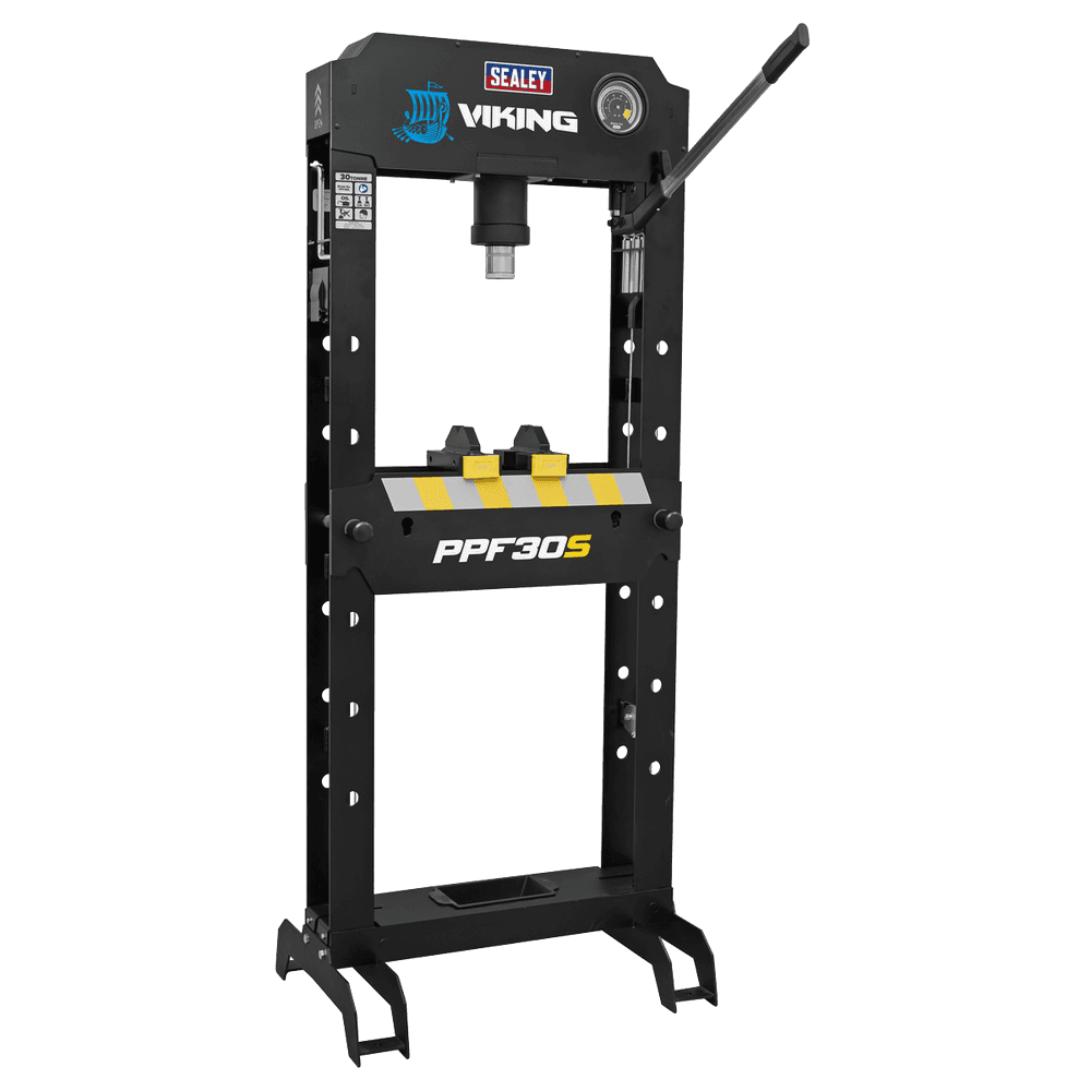 Sealey Viking Hydraulic Press 30 Tonne Floor Type - OCL Direct