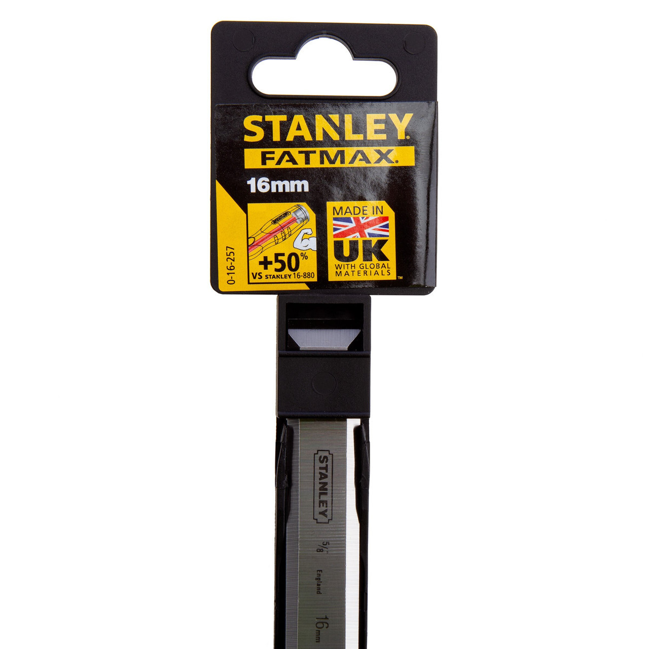 Stanley 0-16-257 FatMax Thru Tang Wood Chisel 16mm