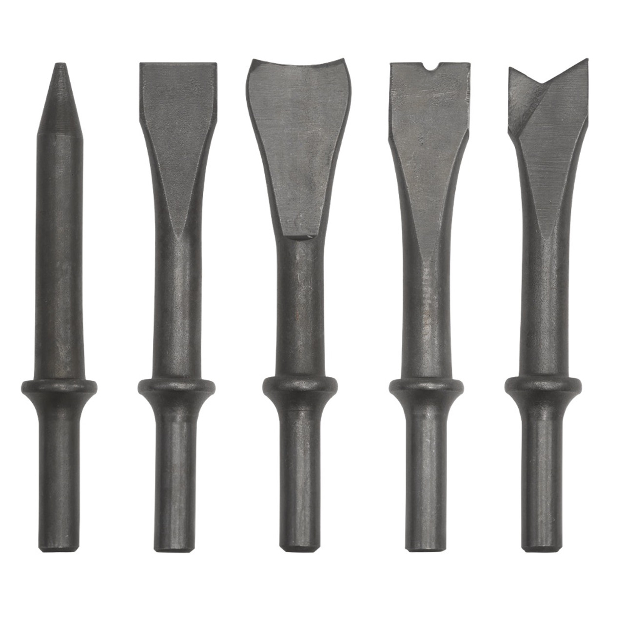 Sealey Air Hammer Chisel Set 5pc 120mm .401 Shank SA12C