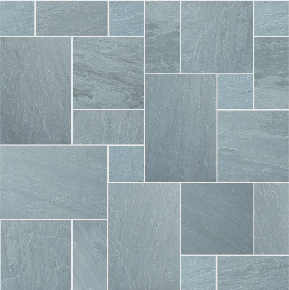 Kandla Grey Sandstone Mixed Size Per m2