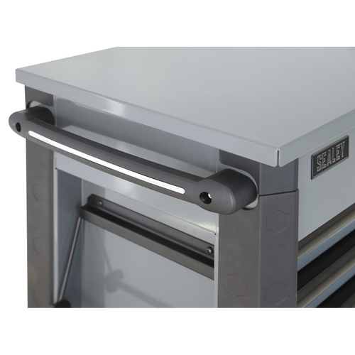 Sealey Tool Trolley 6 Drawer with Ball Bearing Slides - Grey (AP366G)