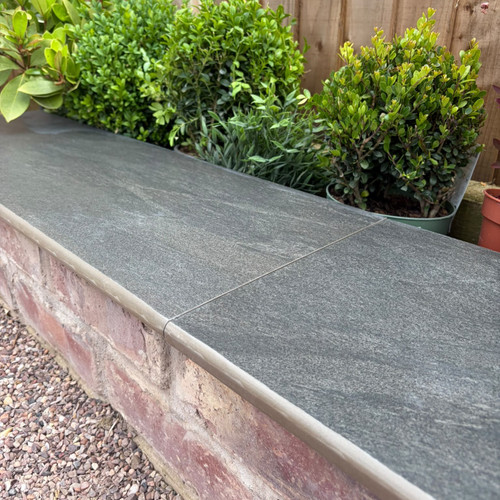 County Anthracite Porcelain 900x300x20mm Bullnosed (Per Piece)