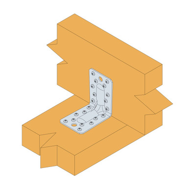 Simpson Reinforced Angle Bracket 60 x 90mm E2/2.5/7090