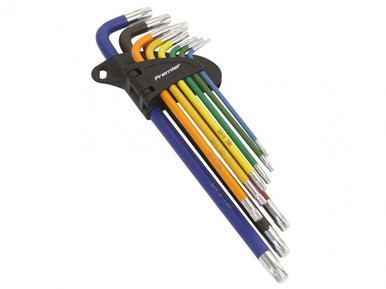TRX-Star* Key Set 9pc Colour-Coded Extra-Long (AK7194)