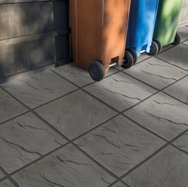 Bradstone | Peak Riven | 600 x 600 | Charcoal