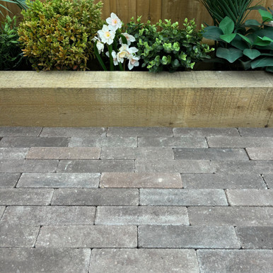 Bradstone Piccolo Smoke Block Paving 200x50x60mm (per m2)