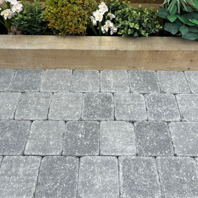 AG Country Cobble Slate 150x150x50mm Block Paving (per m2)