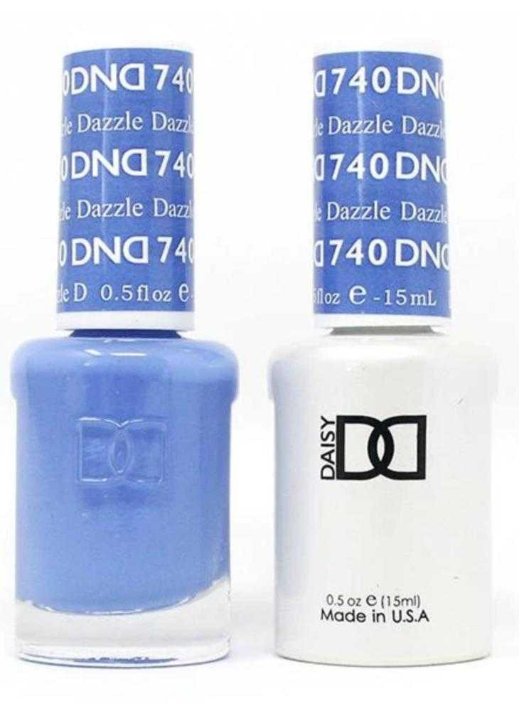 DND Gel & Matching Lacquer- 740 DAZZLE | VBS nail supply