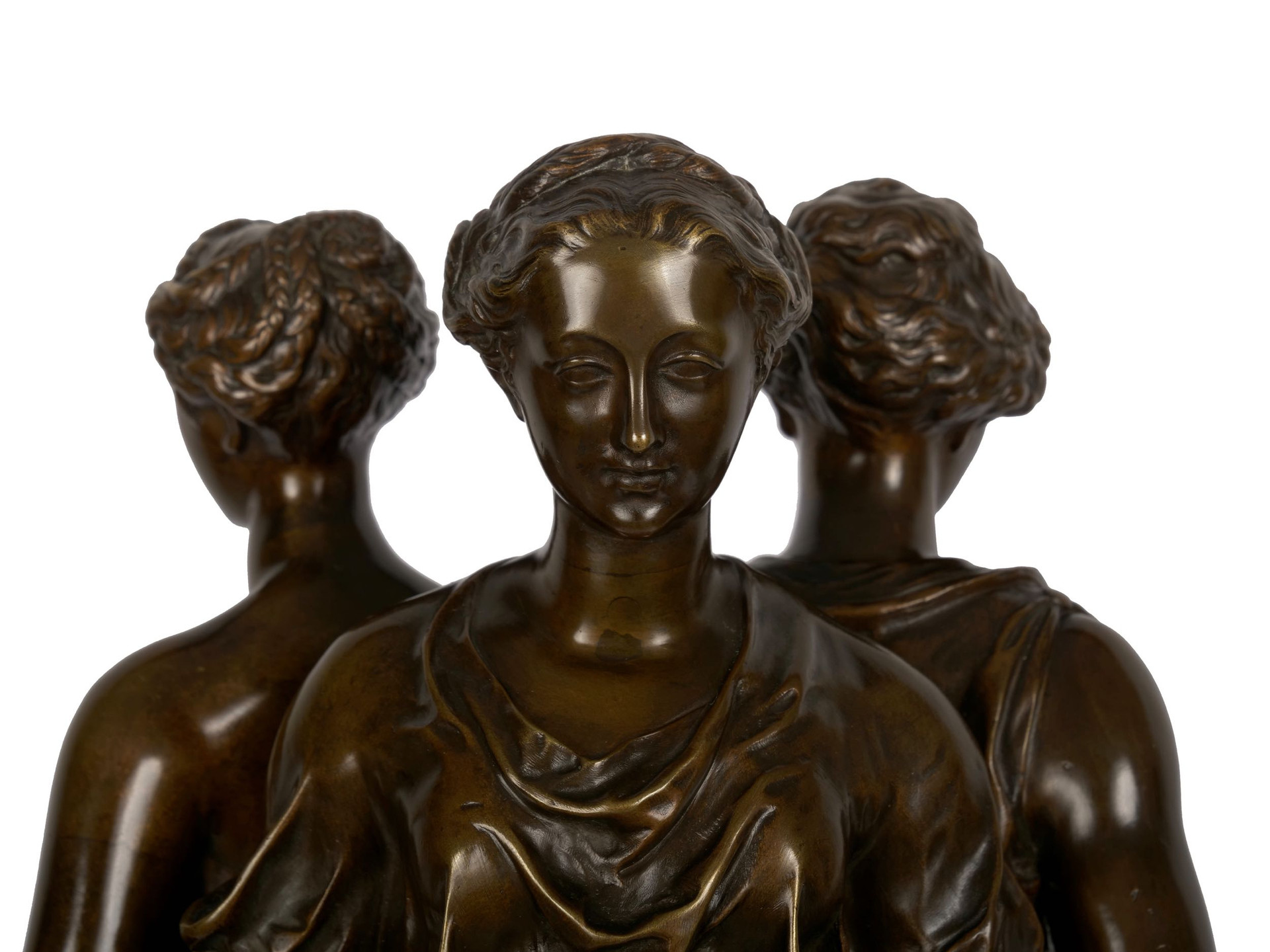"Three Graces", bronze sculpture | aft Germain Pilon, casting by Victor ...