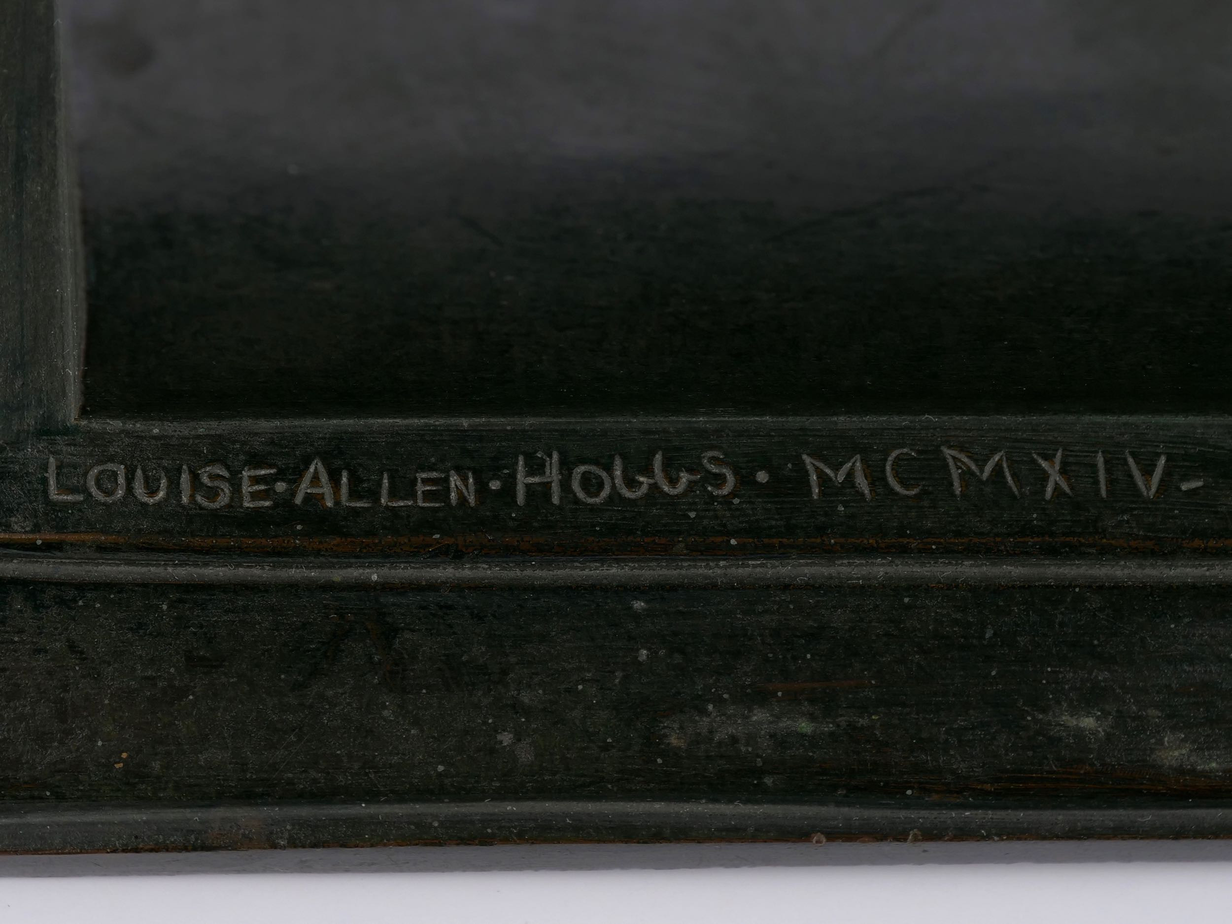 Louise Allen Hobbs Bronze Figure cast by Gorham Founders c. 1914