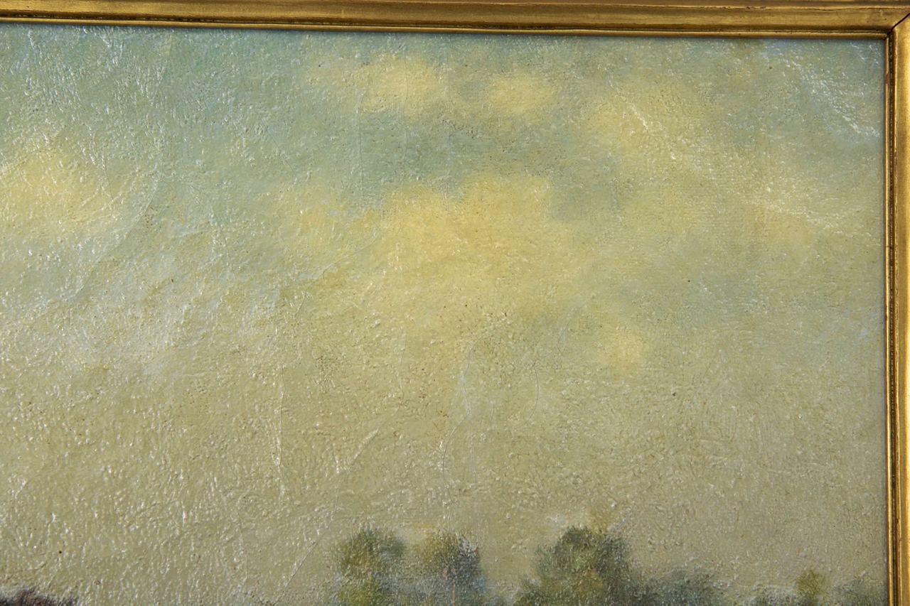 A Pastoral Landscape, oil painting | Frank Russell Green (American ...