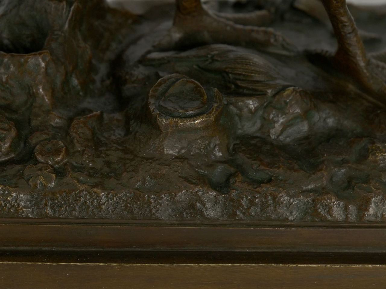 "Fasian Doré", bronze sculpture | Henri Adrien Trodoux