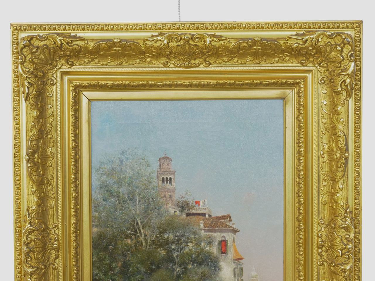 "Venetian Canal" | Warren Sheppard - silla | antiques & art