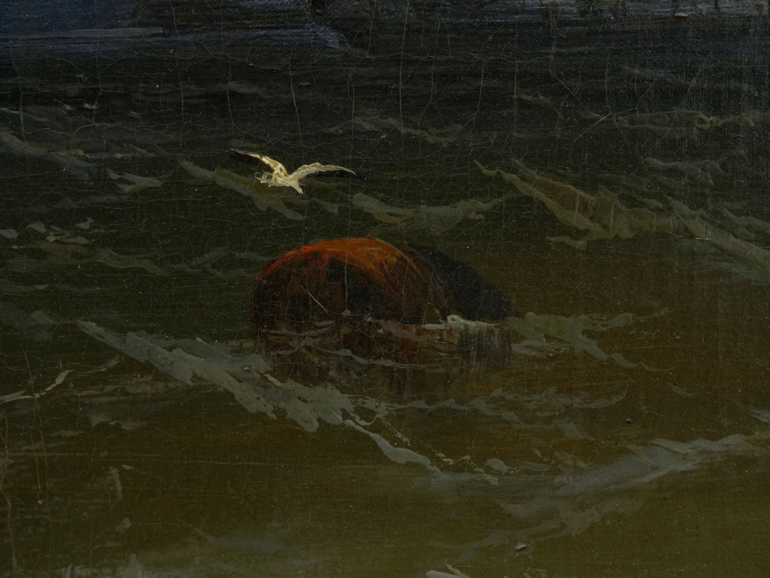 "Channel Scenery - Showery Weather" (1864), seascape painting | James ...