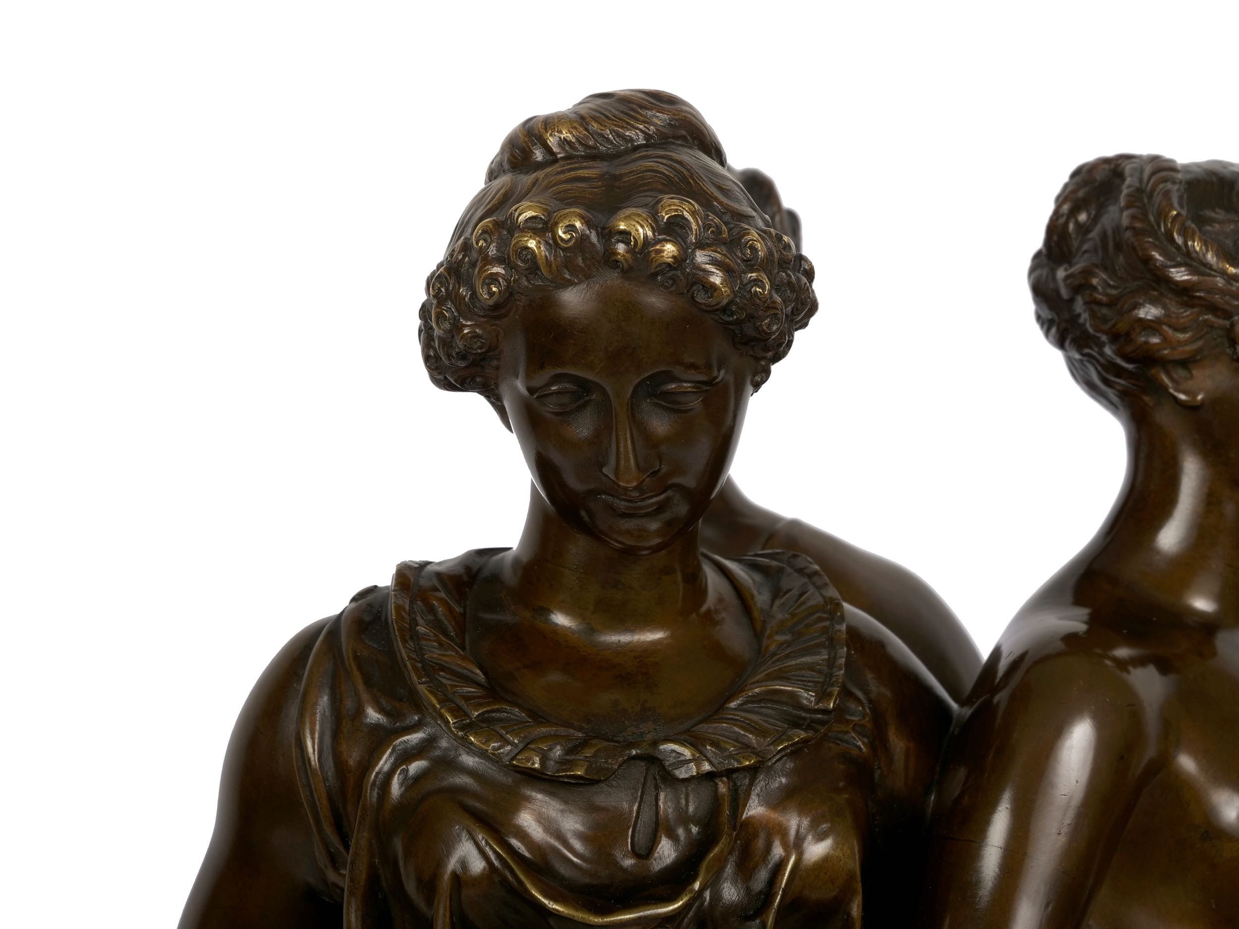 "Three Graces", bronze sculpture | aft Germain Pilon, casting by Victor ...