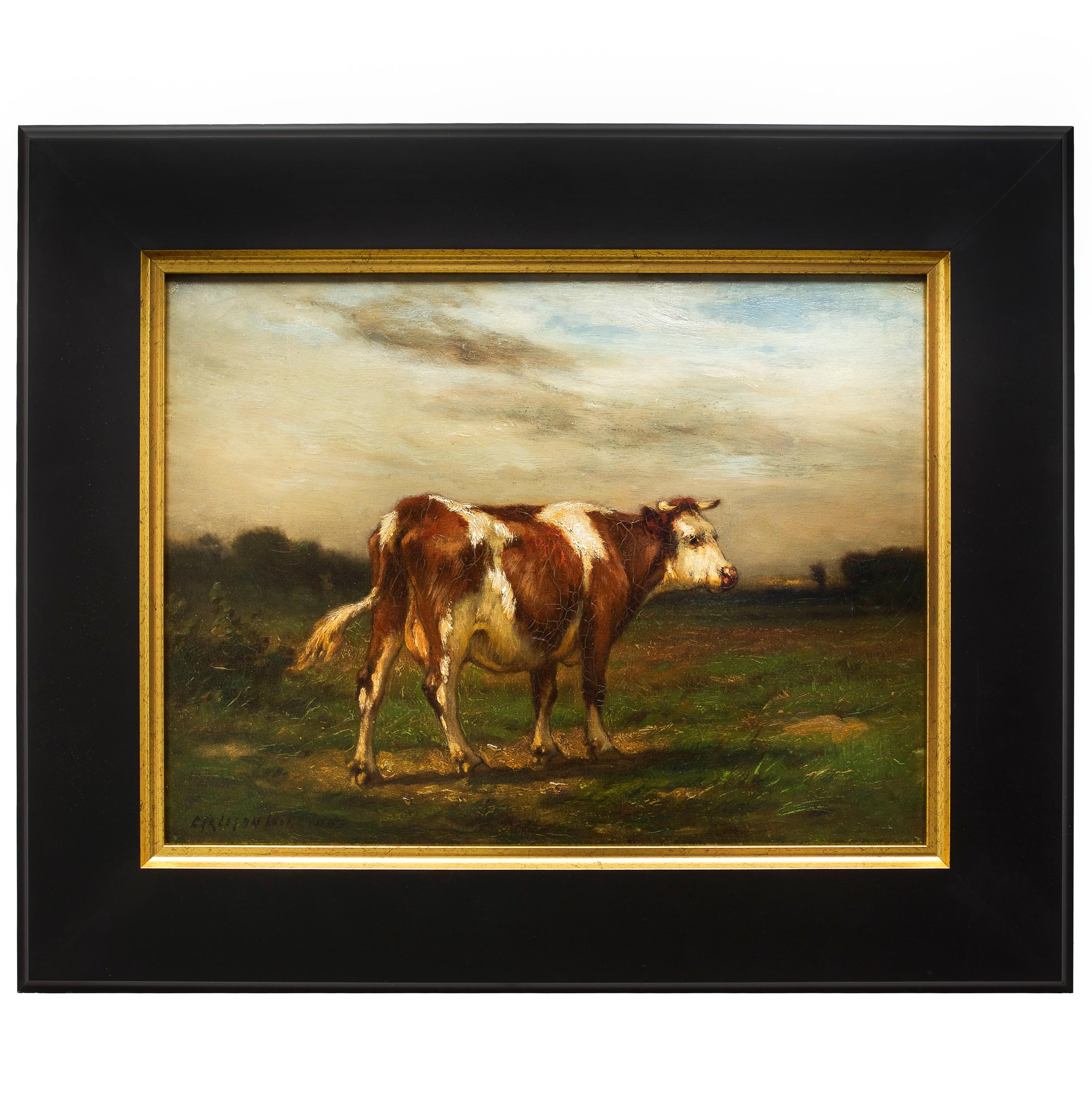 "Cow in a Landscape" | John Carleton Wiggins