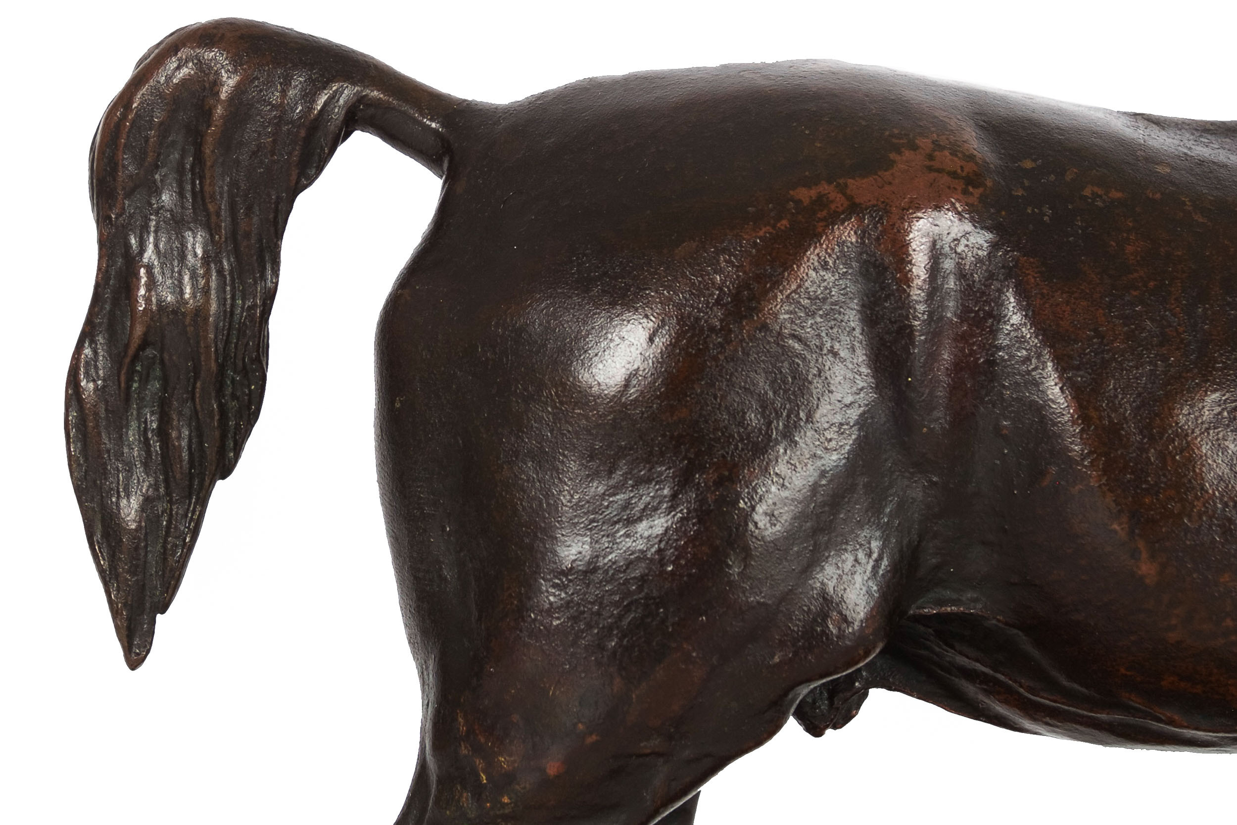 Bronze Sculpture of "Ibrahim - Arabian Stallion" after Pierre Jules Mene