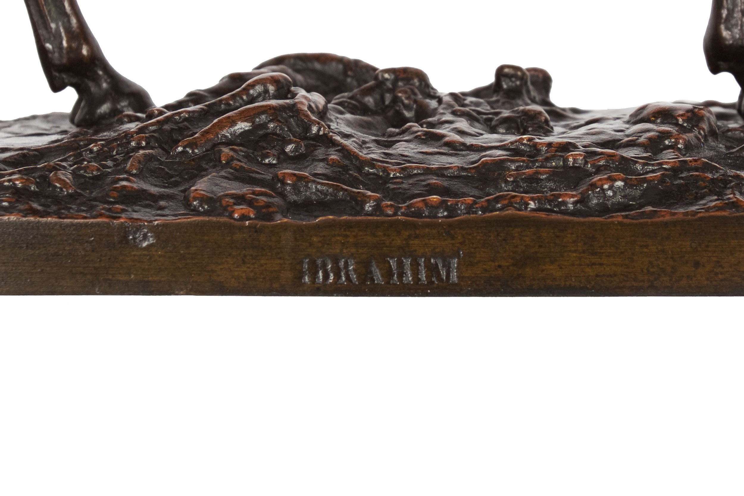 Bronze Sculpture of "Ibrahim - Arabian Stallion" after Pierre Jules Mene