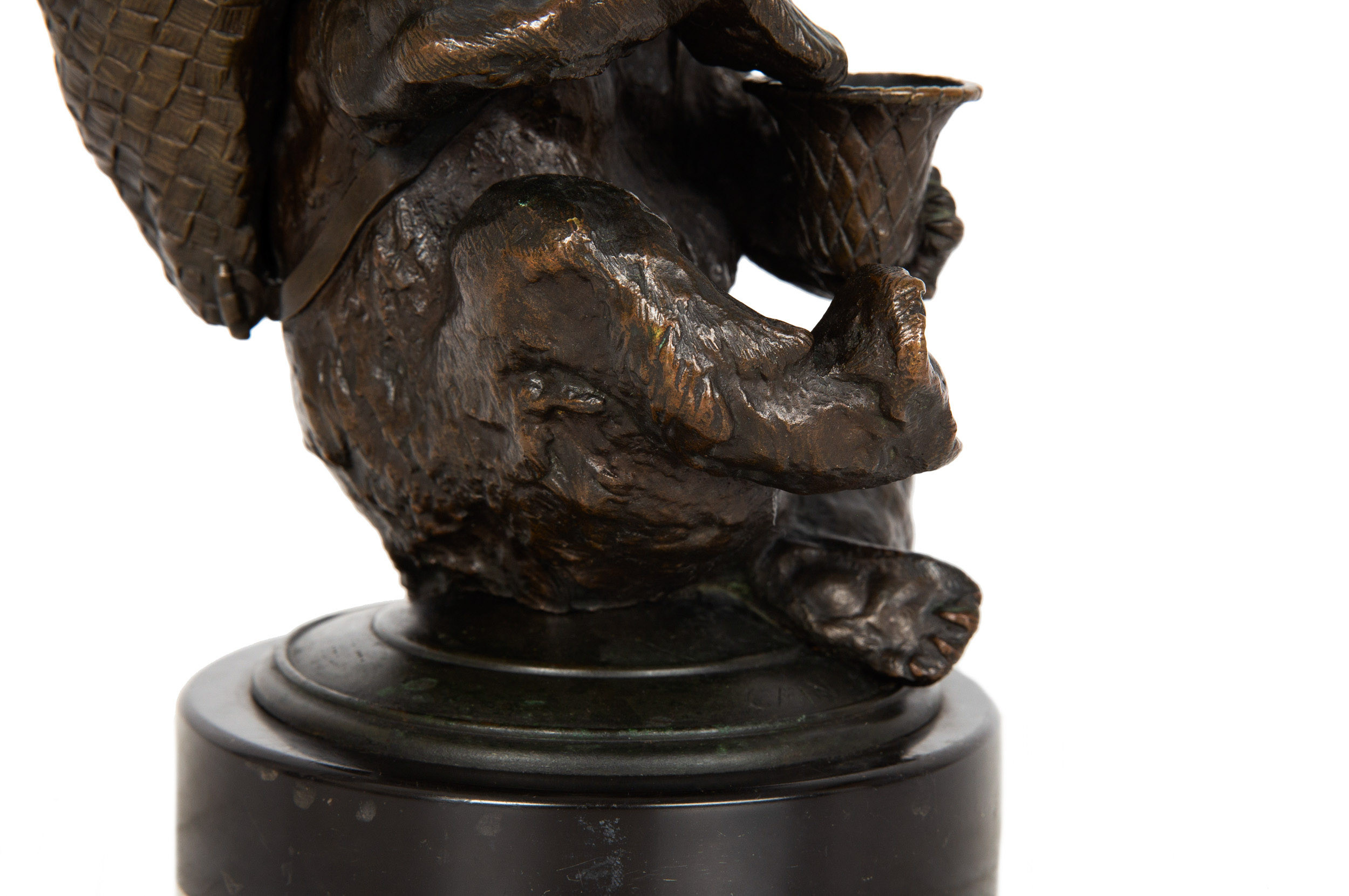 "Ours Chiffonnier, Porte Cigares" [Harvester Bear] | Auguste Cain