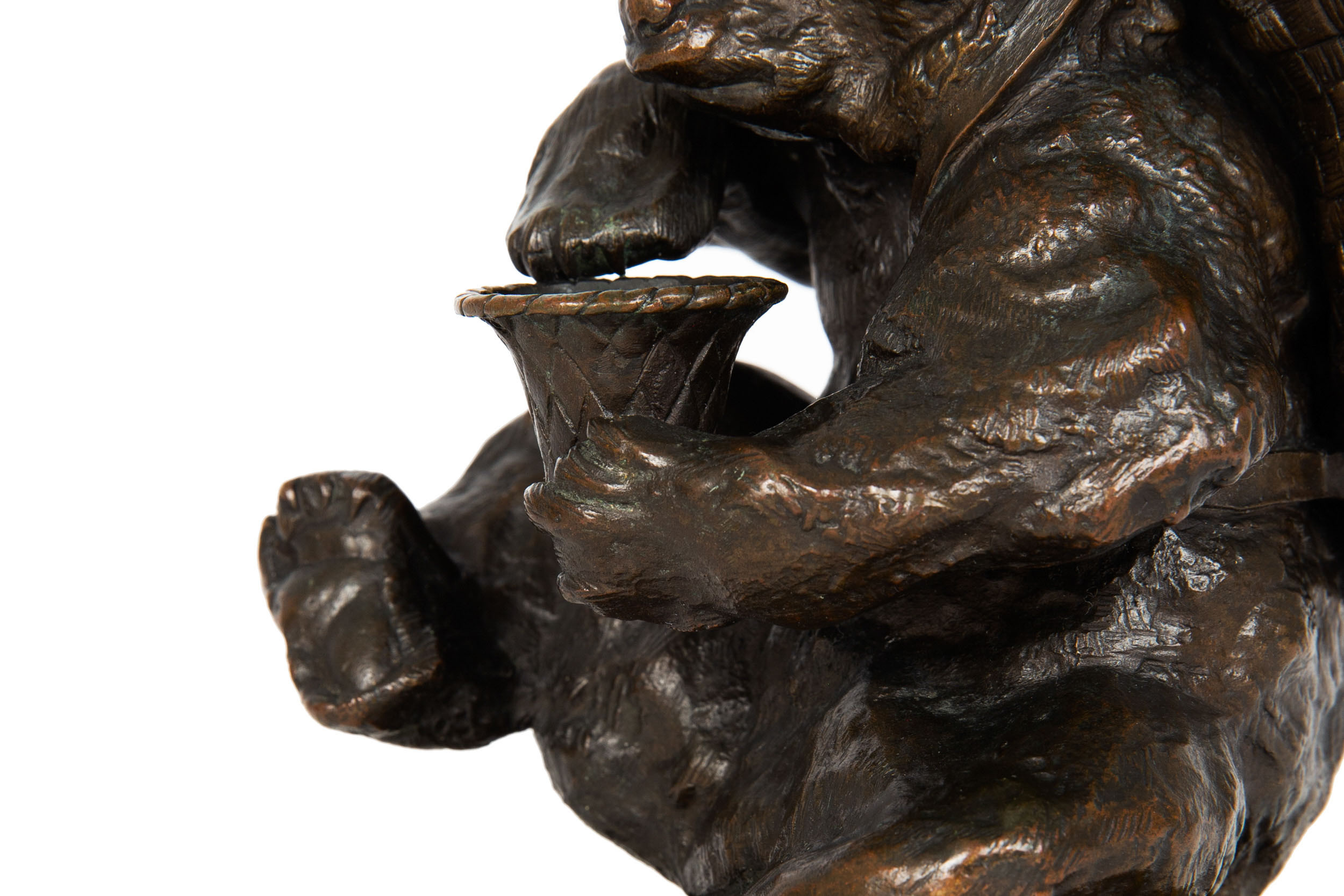 "Ours Chiffonnier, Porte Cigares" [Harvester Bear] | Auguste Cain