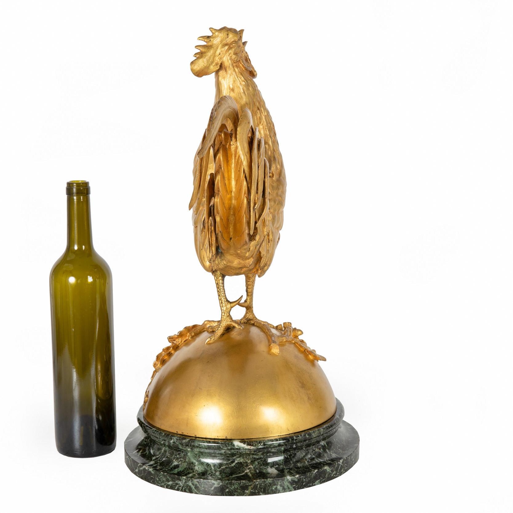 Bronze Sculpture of "La Reviel" by Auguste Nicholas Cain