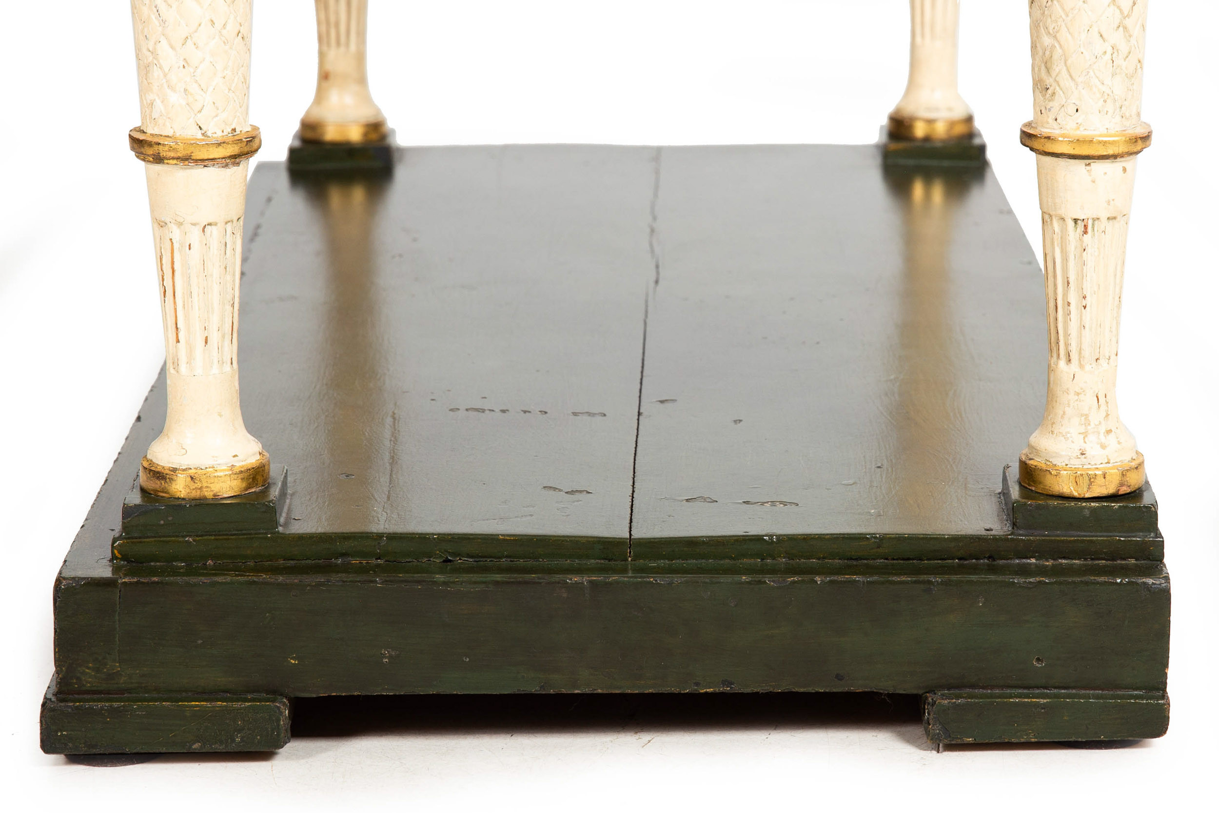 Swedish Gustavian Marble Top Console Pier Table | circa 1810-20