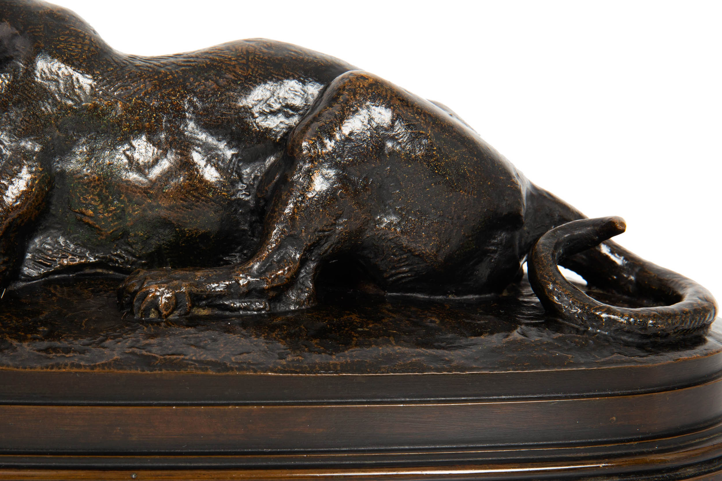 "Tiger Devouring a Gazelle" | Antoine-Louis Barye