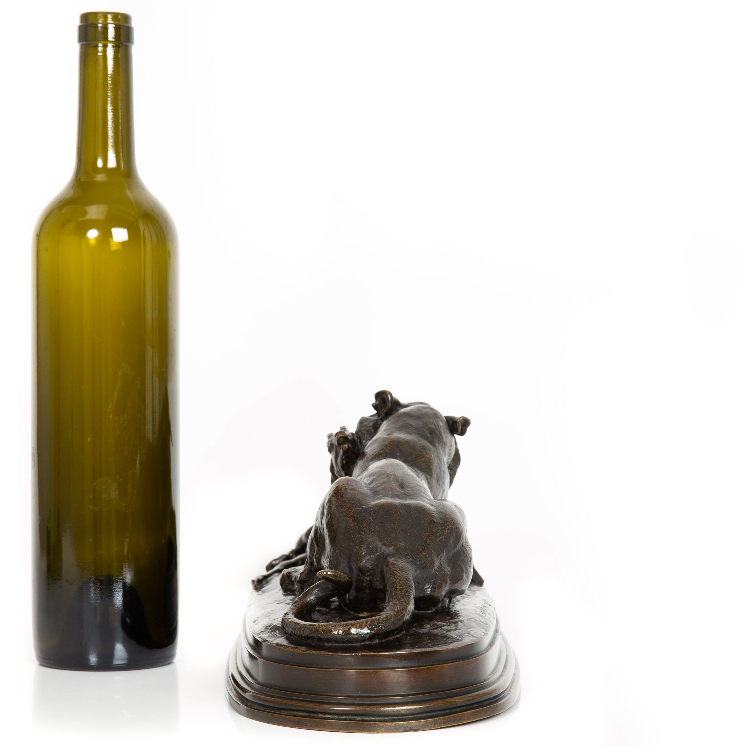 "Tiger Devouring a Gazelle" | Antoine-Louis Barye