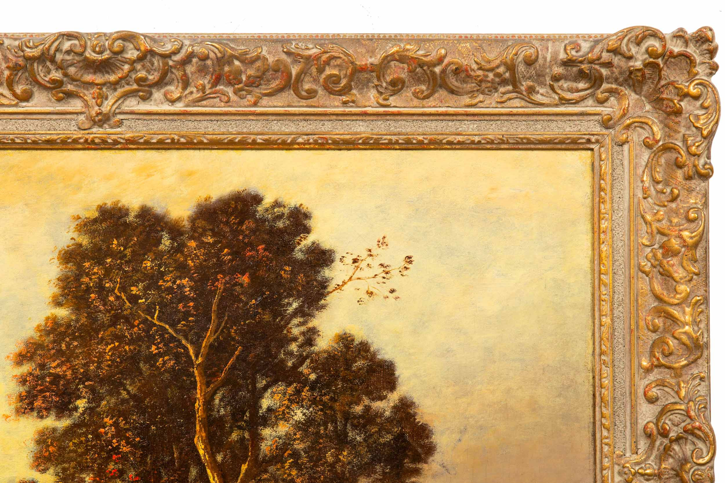 Sunset Gold: Barbizon | Léon Richet