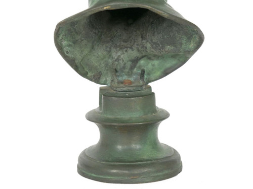 Bust of a Roman Statesman, bronze sculpture | Italian, 19th Century