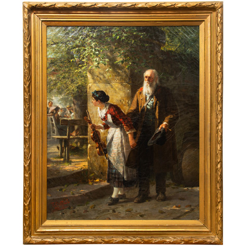 "The Blind Fiddler" | German School