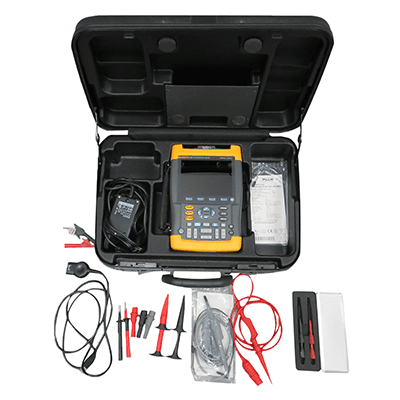 Fluke 199C ScopeMeter with Color Display, 200 MHz, Dual Input - Safe ...