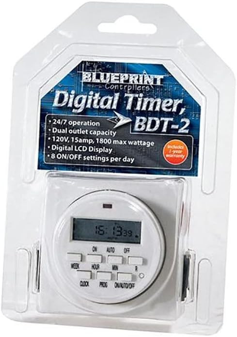 Blueprint BDT-2 Digital Timer 120V - Indoor Grow Supply