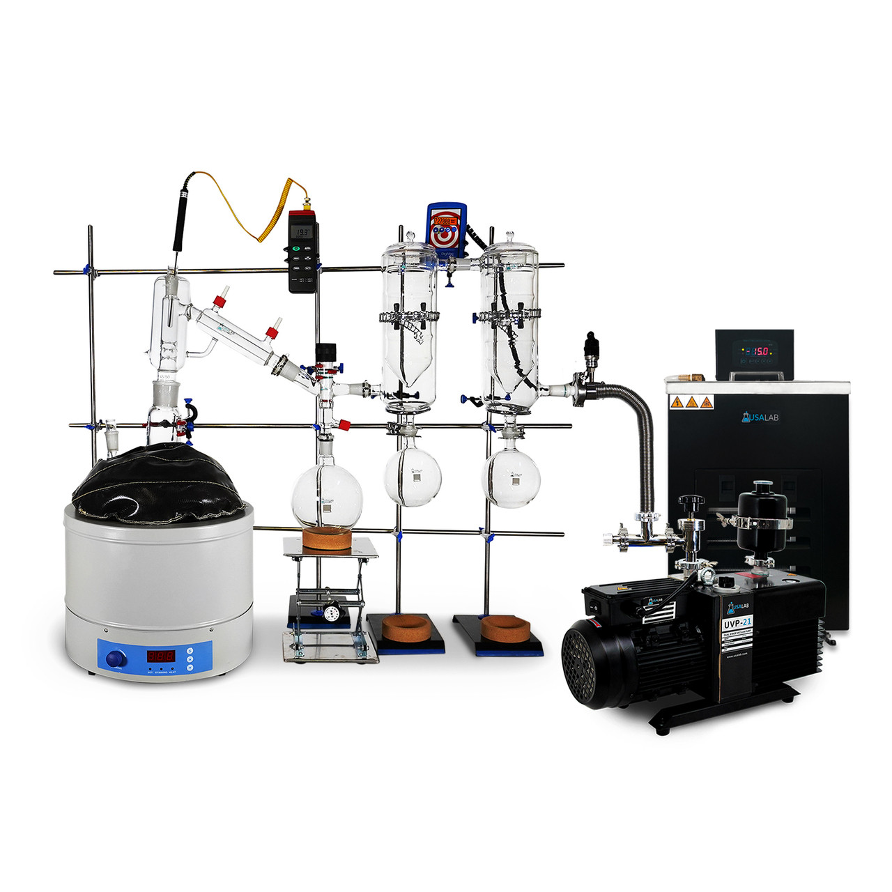 USA Lab H1-10 10L Full Bore Short Path Distillation Turnkey Kit - USA Lab