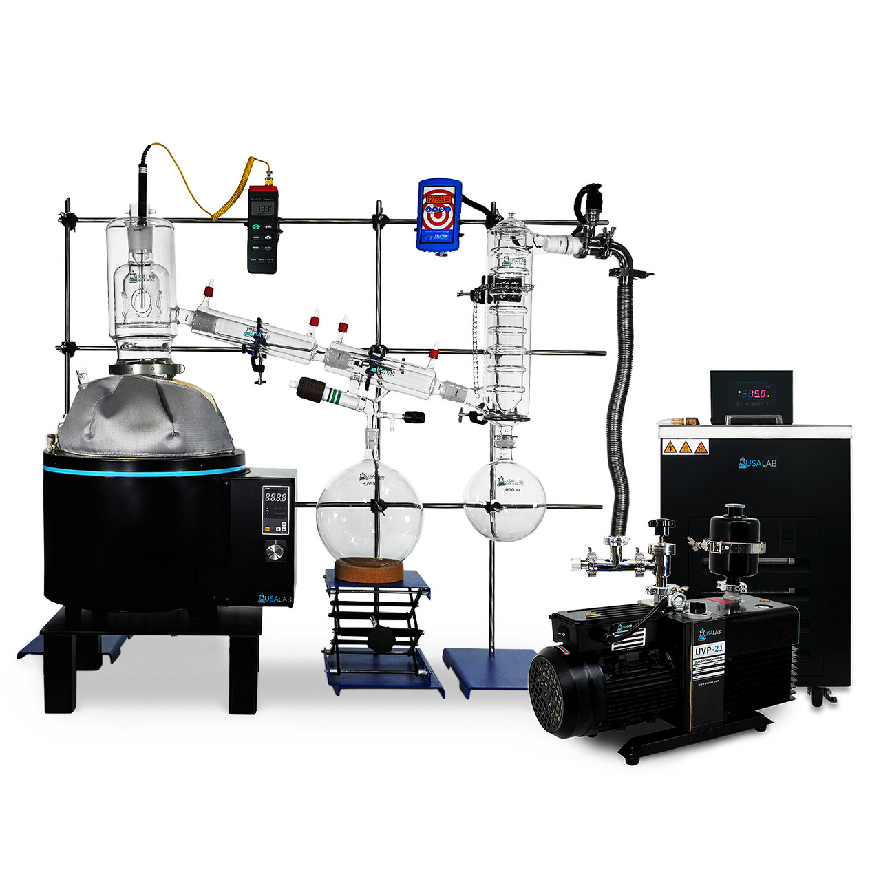 2L Short Path Lab Distillation Apparatus Kit | USA Lab