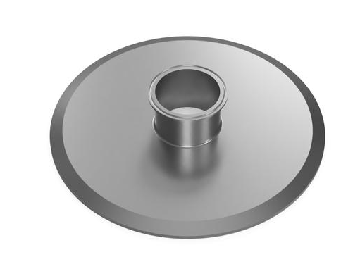 12 Inch Tri Clamp Flat Stainless Steel Lid | USA Lab