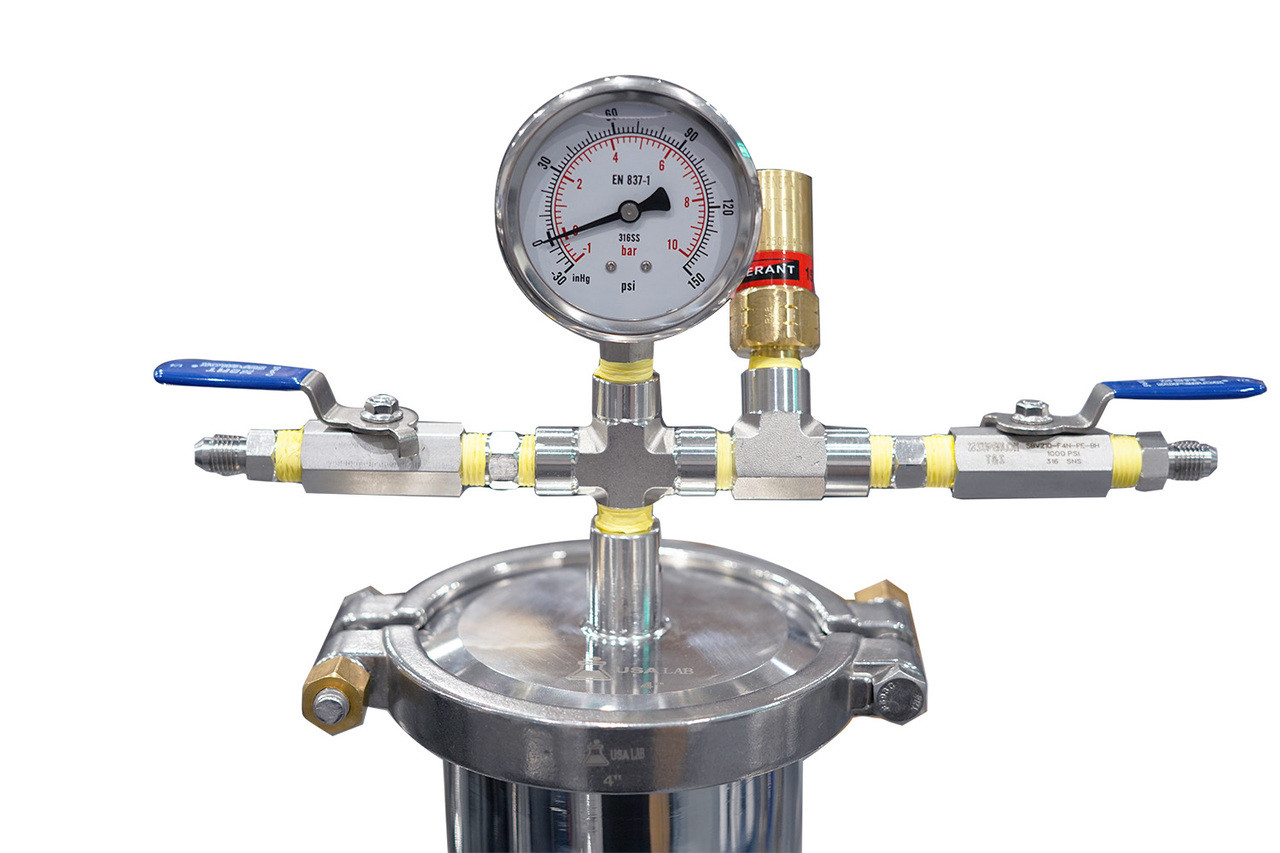 2LB Closed Loop Stainless Steel Extractor | USA Lab