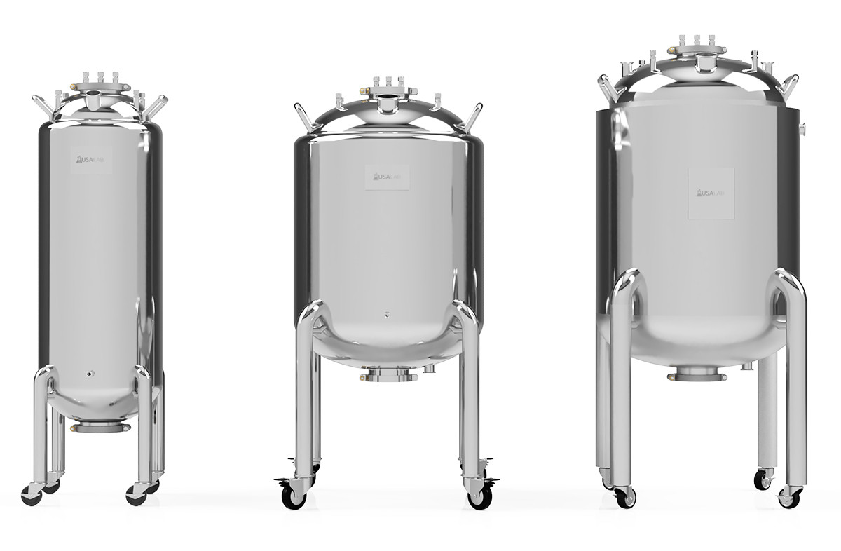 ASME Butane Lab Tank | Borosilicate Sight Glass | USA Lab