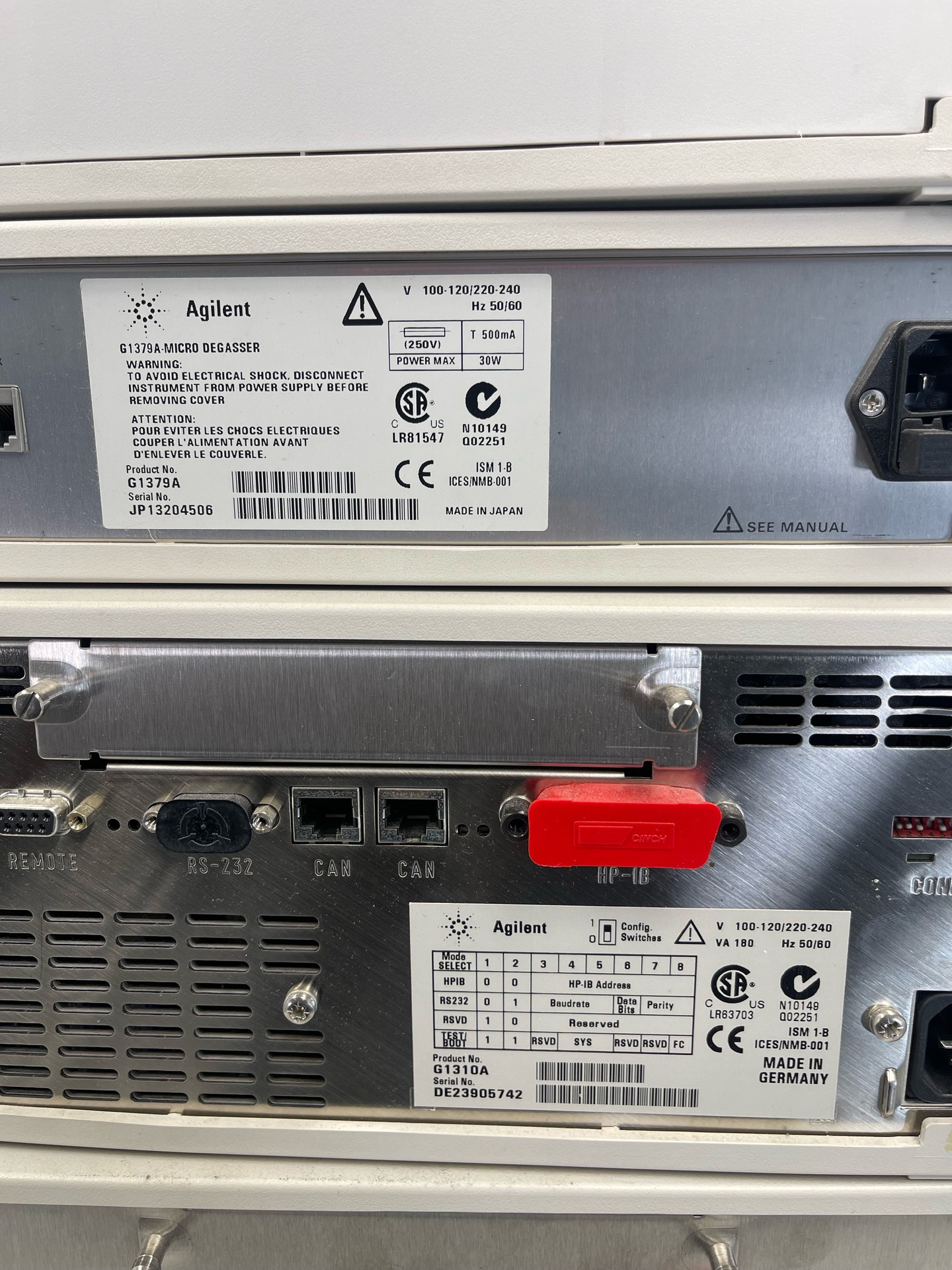 Agilent 1100 Series HPLC System