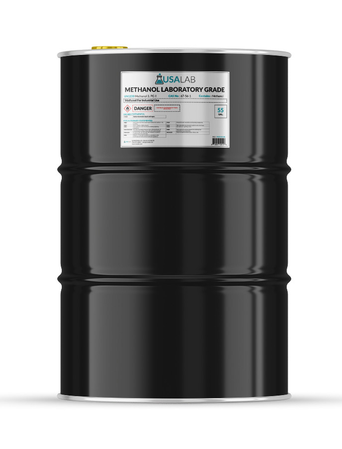 Methanol 55 Gallon Drum | Bulk Methanol | USA Lab