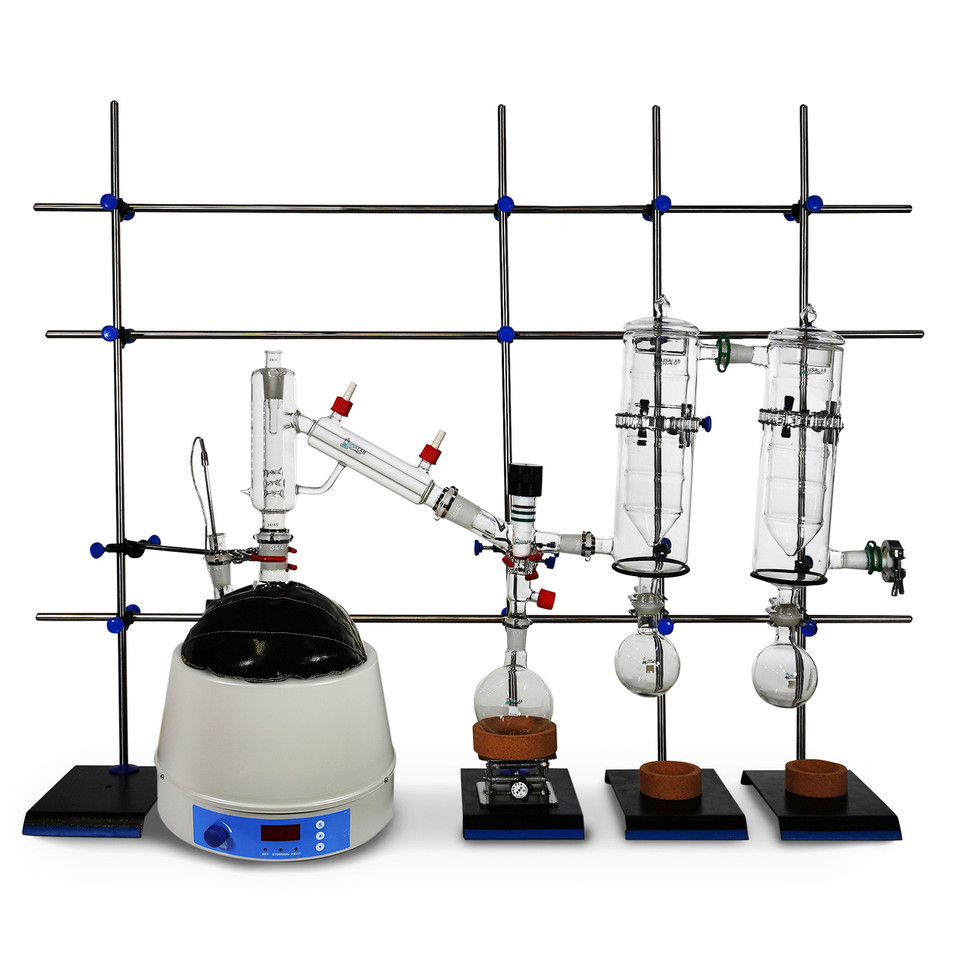2L Short Path Lab Distillation Apparatus Kit | USA Lab