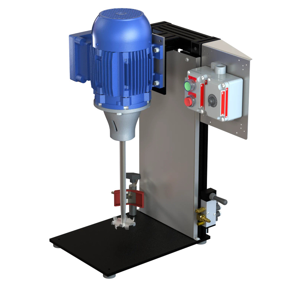 3" Tri Clamp Variable Speed Mixer | 1000RPM Motor | USA Lab