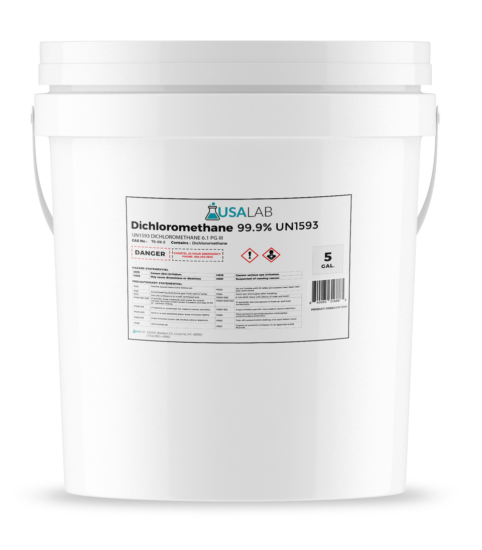 Dichloromethane | Limited Solubility | USA Lab