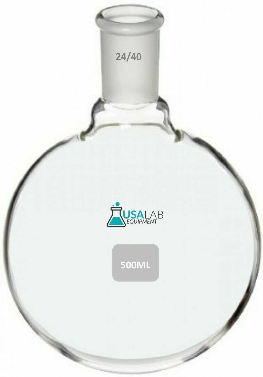 500mL Round Bottom Receiving One Neck Flask | USA Lab