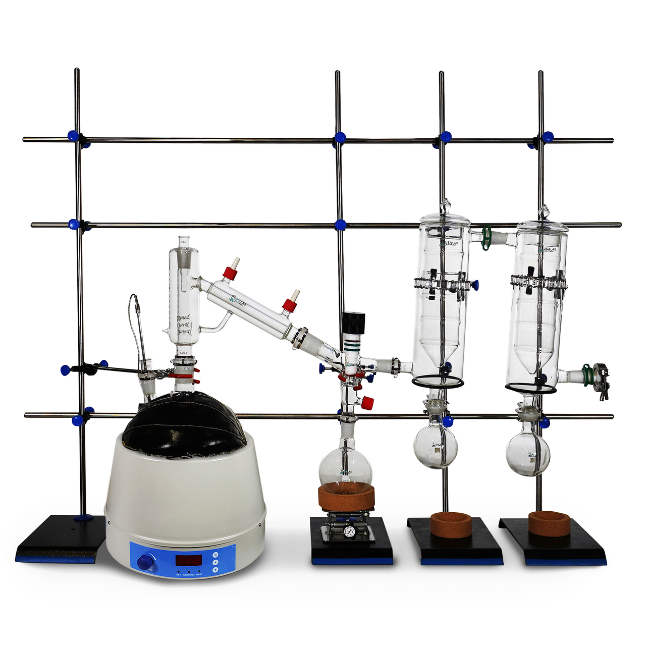 2L Short Path Lab Distillation Apparatus Kit | USA Lab