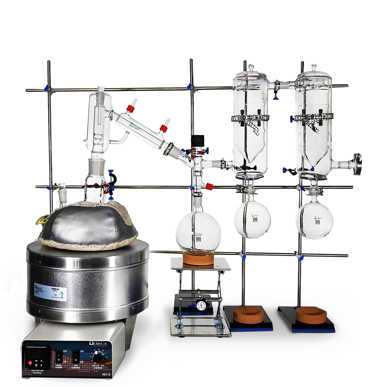 H1-10 10L Short Path Distillation Apparatus Kit | USA Lab