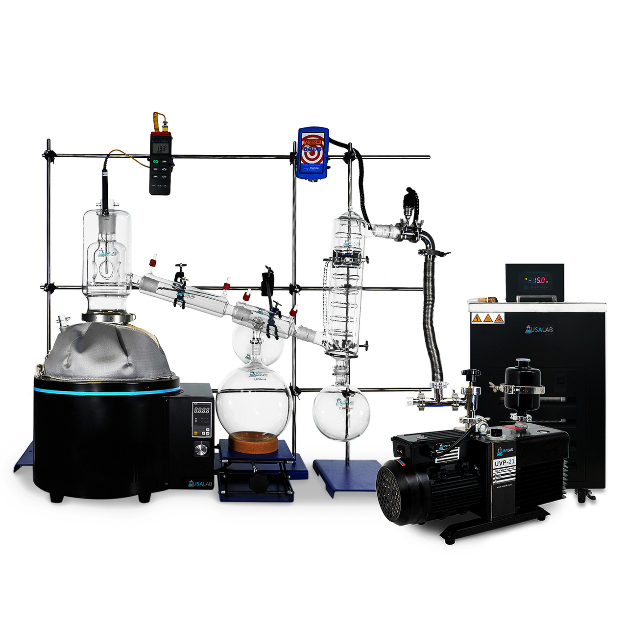 Turnkey Short Path Distillation Kit | 100mm Head | USA Lab