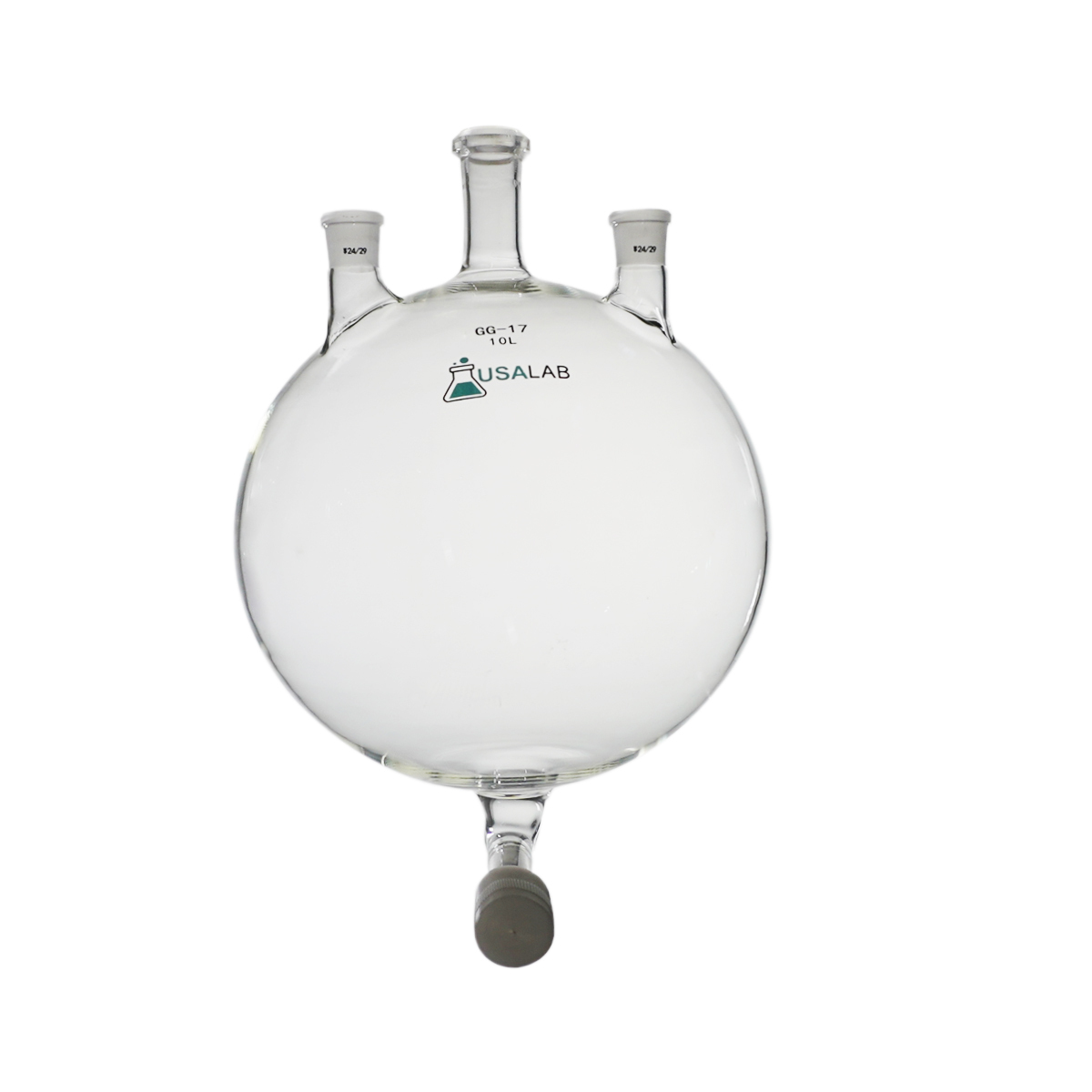 USA Lab JR Series Receiving Flask - 10L, 20L, 50L, 100L - USA Lab